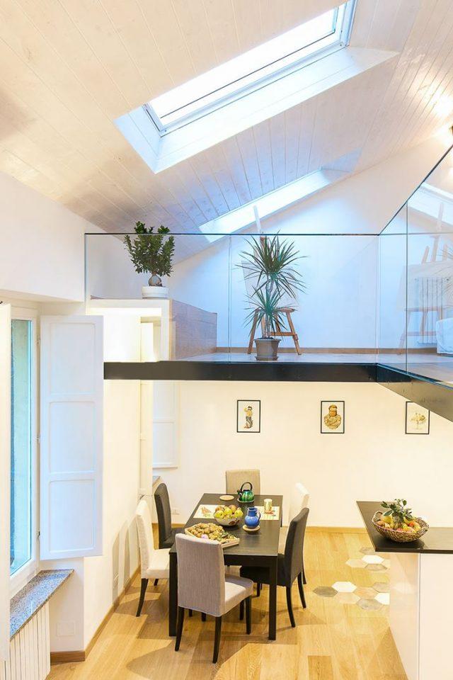 Un piccolo atelier in mansarda - Mansarda.it